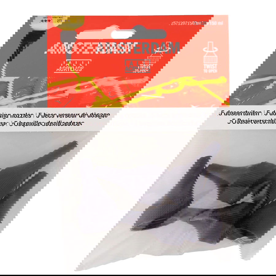 Doseringsmunstycken till Amsterdam tuber